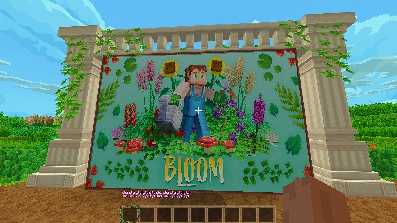 Minecraft Bloom 'Free Marketplace Map' Gameplay - YouTube