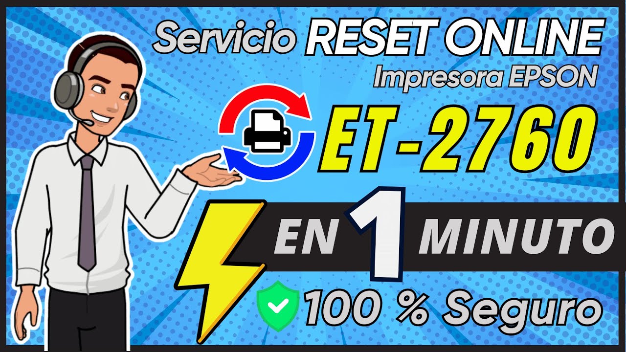 Error almohadillas EPSON ET-2760? 🔒 Servicio ONLINE Seguro y Rápido 🚀 ...