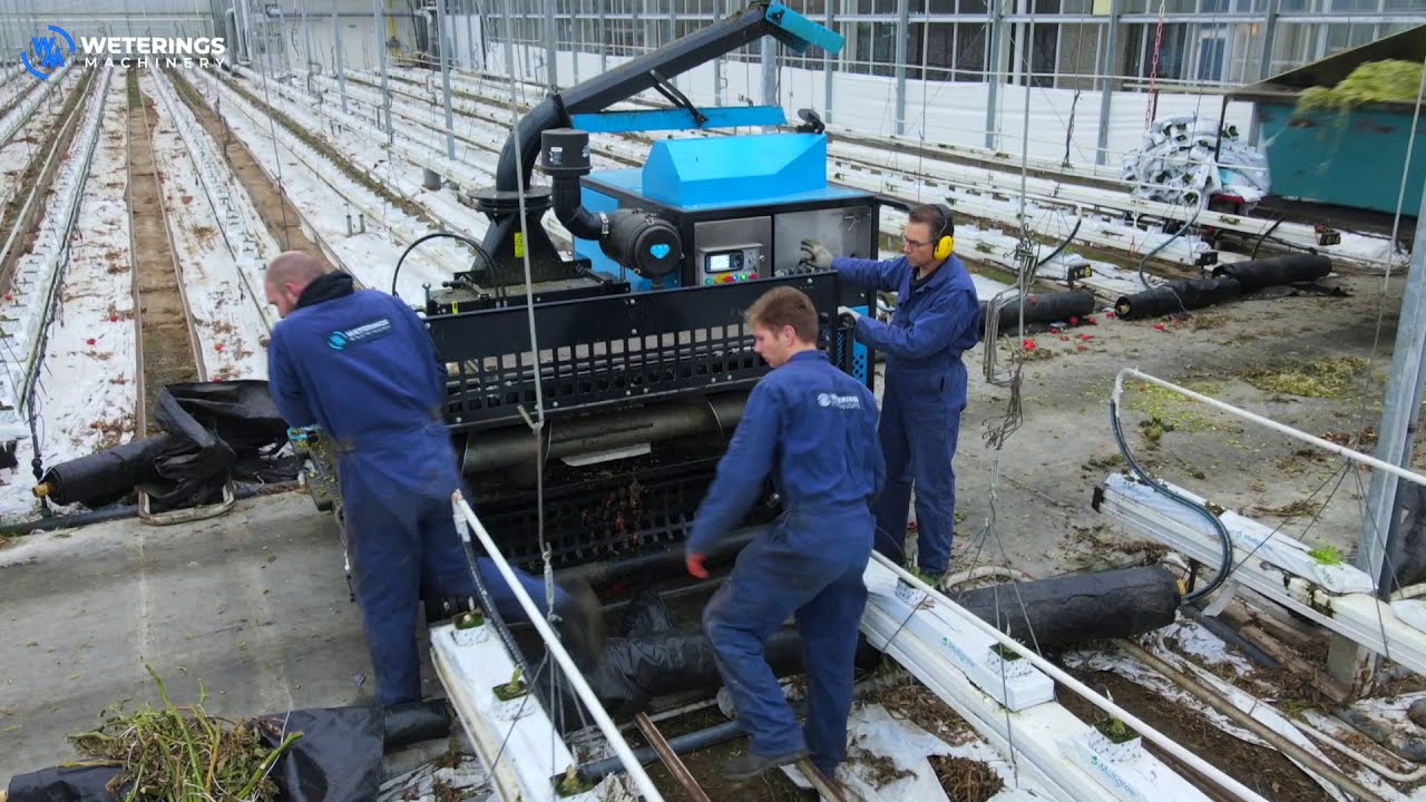 Super Bio Chopper Compact endurance test shredding tomato plants stems ...