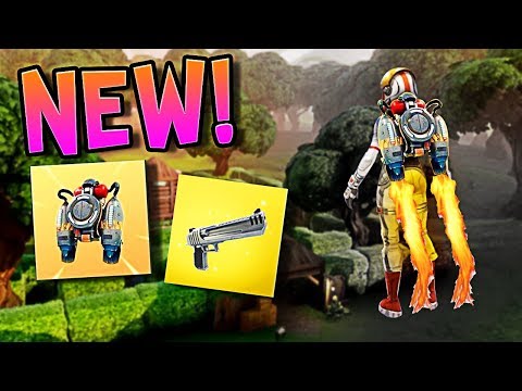 *NEW* Jetpack in Fortnite Battle Royale // Gold Game Mode!