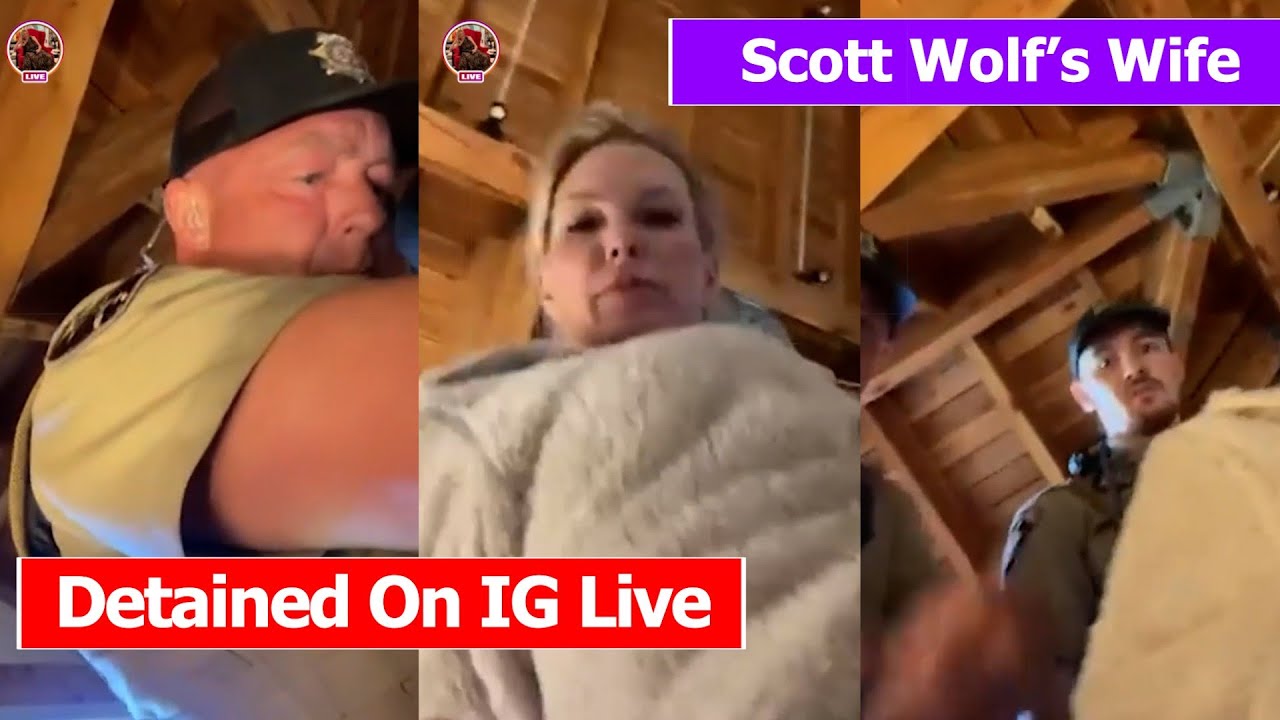 Scott Wolf's Wife Arrested On LIVE! Kelly Wolf Detained On IG Live ...