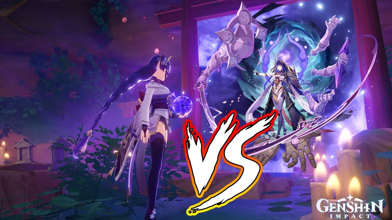 Genshin Impact | Raiden Shogun Vs Raiden No Inazuma Tono Without ...