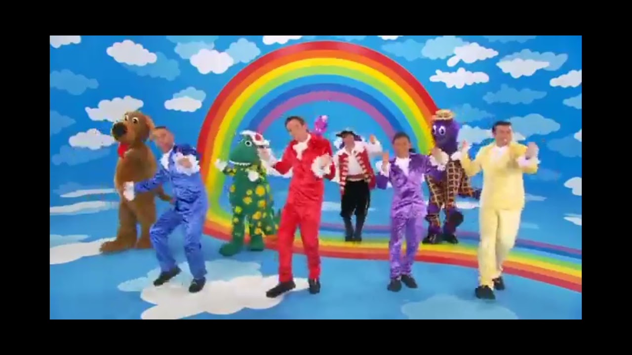 rainbow of colours the wiggles - YouTube