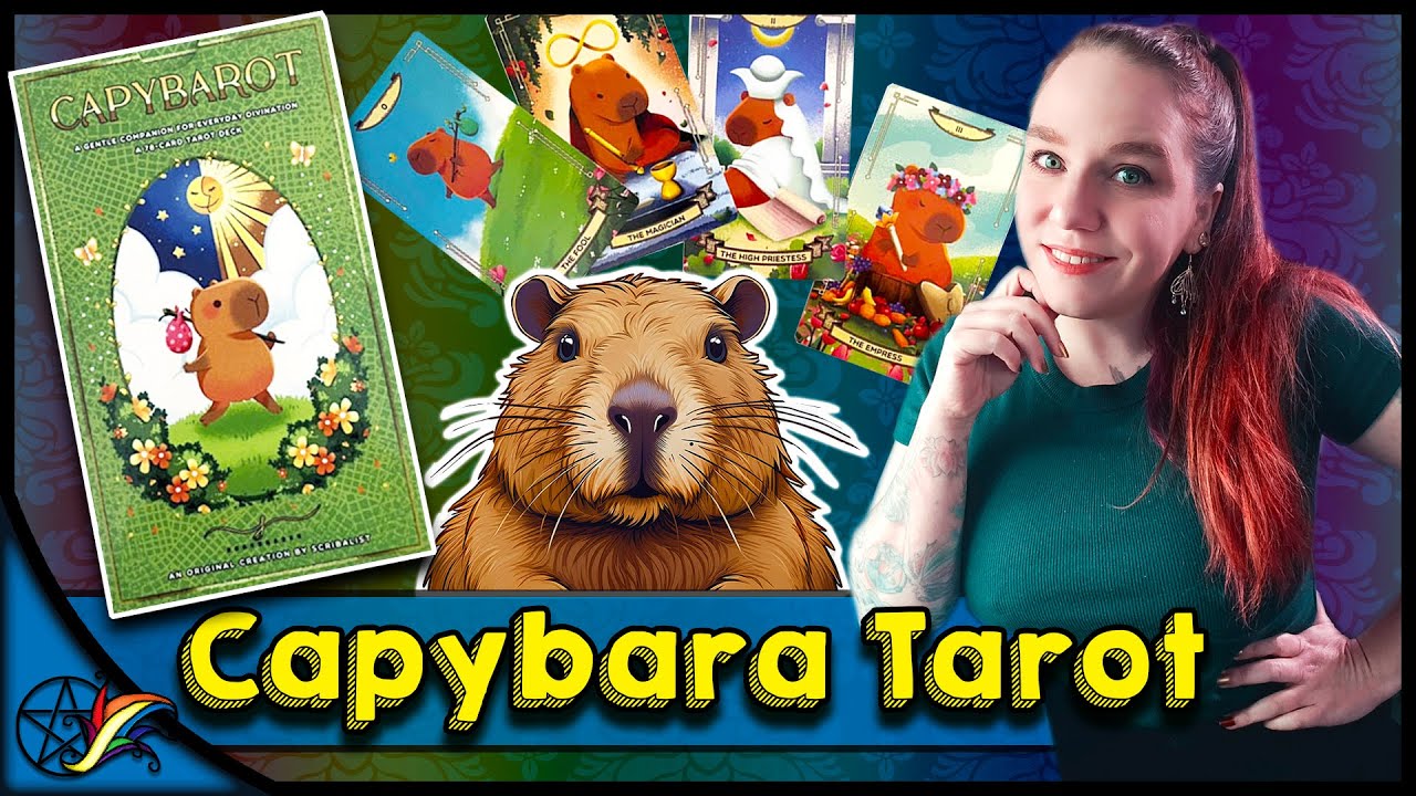 They're SO CUTE! - Capybara Tarot Walkthrough! - YouTube