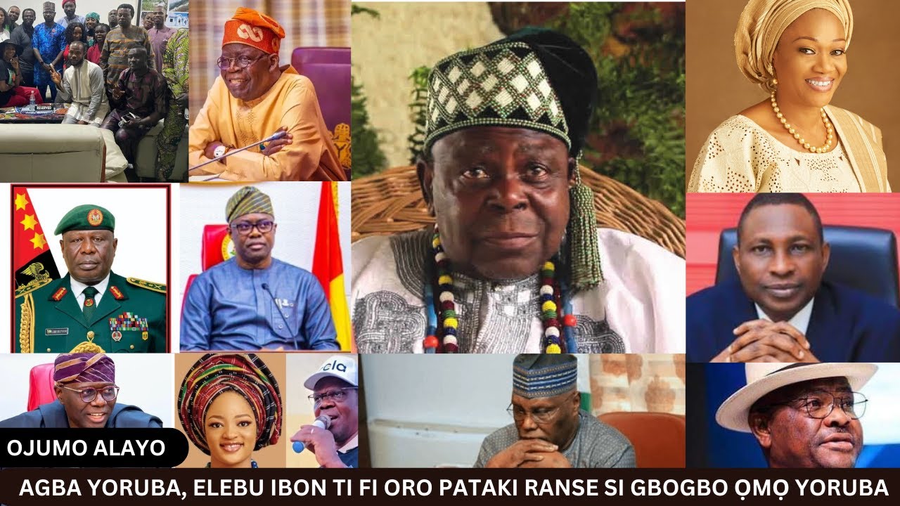 AGBA YORUBA, ELEBU IBON TI FI ORO PATAKI RANSE SI GBOGBO ỌMỌ YORUBA ...