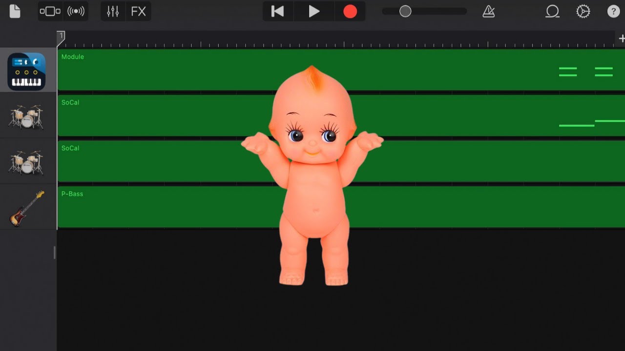 リリースカットピアノで『キューピー3分クッキング』(GarageBand × KORG Module) - YouTube