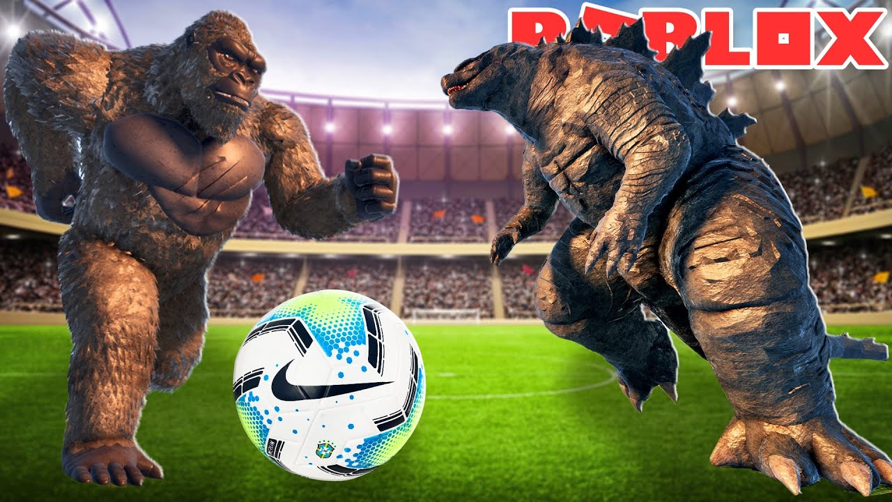 GODZILLA só que FUTEBOL! FIZ ALGO IMPOSSIVEL! | ROBLOX Kaiju Universe ...
