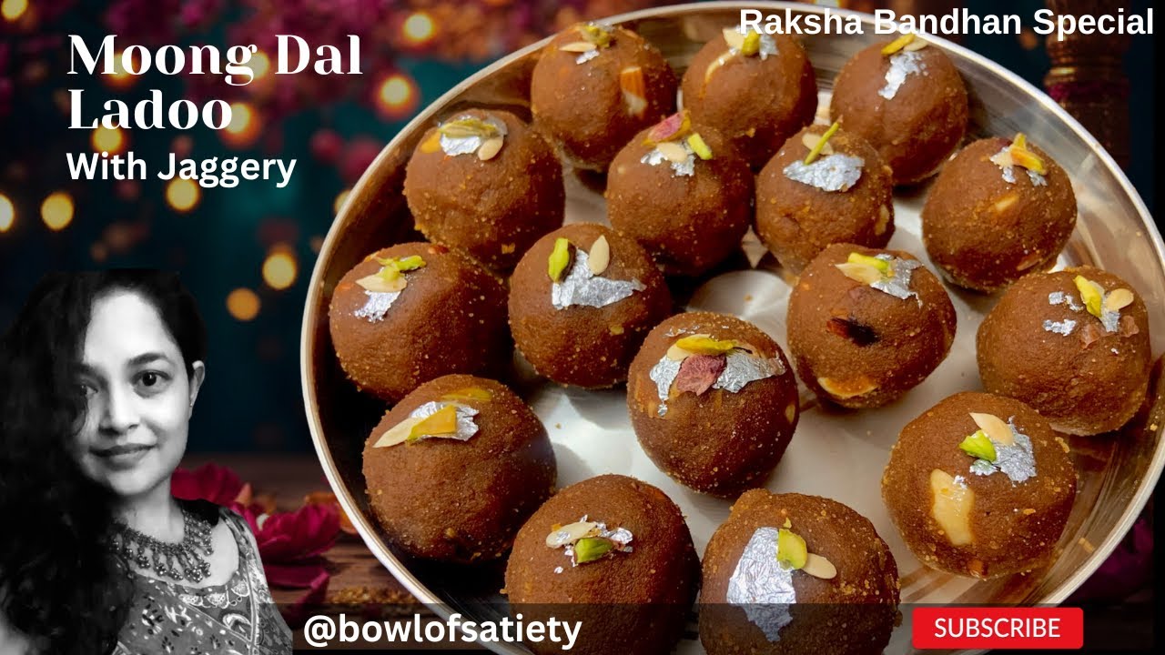 Moong Dal Laddoo | मूंगदाल के लड्डू - Mung Dal Ladoo Recipe ...