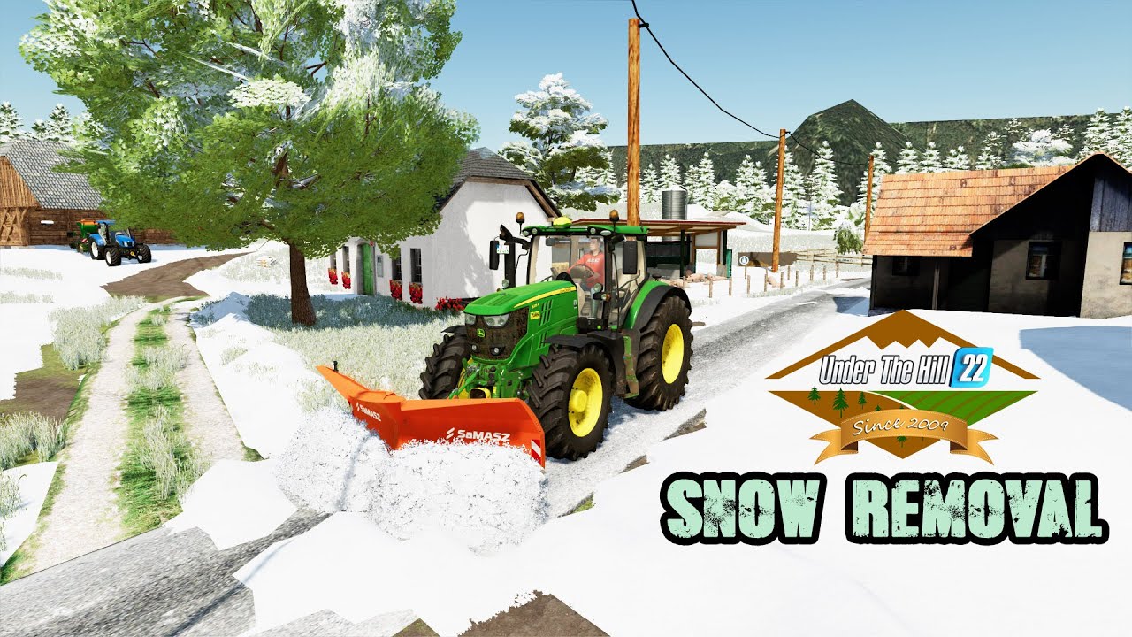 SNOW PLOWING - UTH22 - FARMING SIMULATOR 22 - YouTube