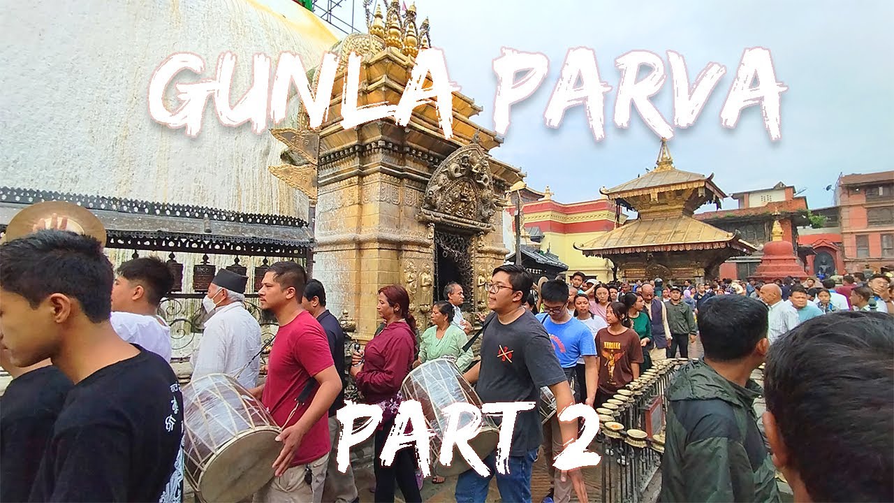 Gunla Parva( गुंला पर्व ) | 1st Day | Swoyambhu, Kathmandu | 2080 ...