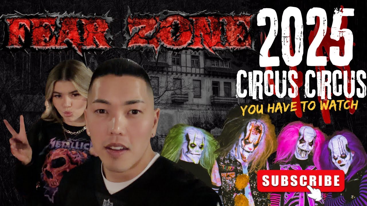 INSIDE the NEW Fear Zone Las Vegas 2025 - CIRCUS CIRCUS - Haunted House ...