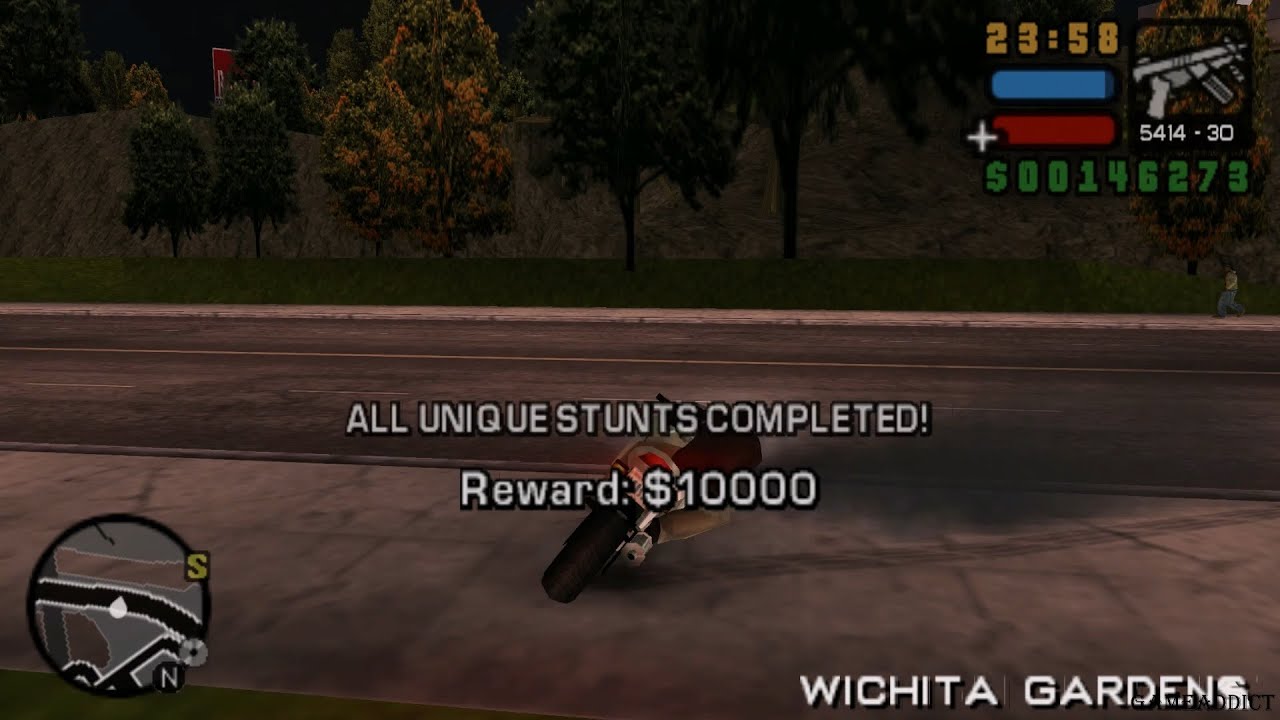 GRAND THEFT AUTO Liberty City Stories : All 26 Unique Stunt Jumps - YouTube