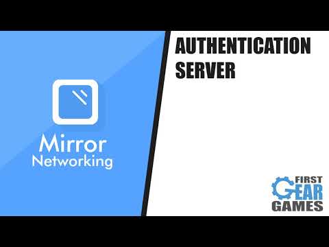 Unity Multiplayer With Mirror - Authentication Server (Project) - YouTube