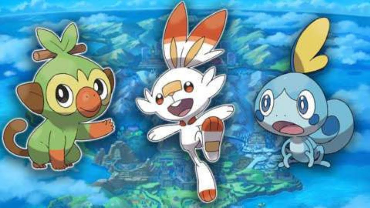 POKÉMON ESPADA Y ESCUDO INICIALES OBSERVACIÓN OCTAVA GENERACIÓN - YouTube