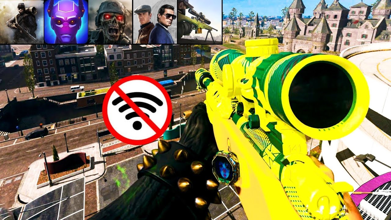 Top 5 Offline FPS TPS Games For Android - YouTube
