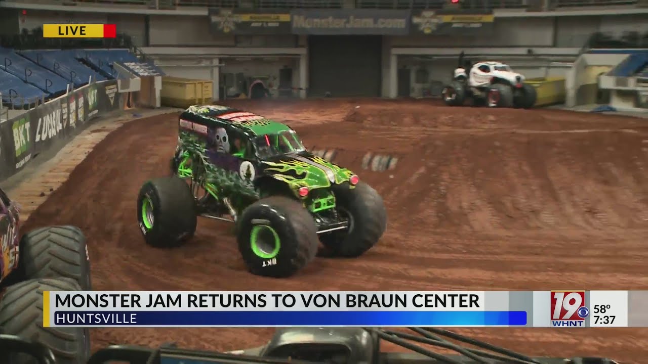 Monster Jam! Hosts 'Adrenaline-Charged Weekend' Of Events At VBC - YouTube