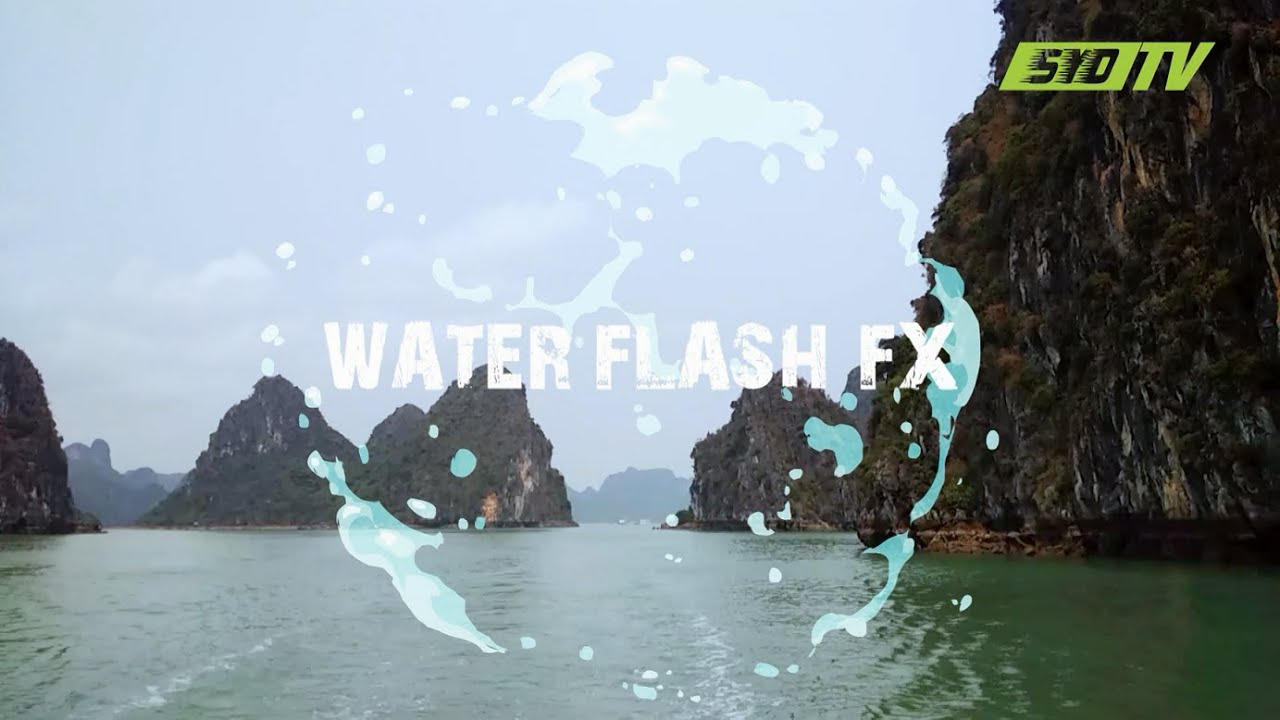 24 WATER FLASH FX CARTOON & SOUND FX | PREMIERE PRO | FREE + TUTORIAL ...