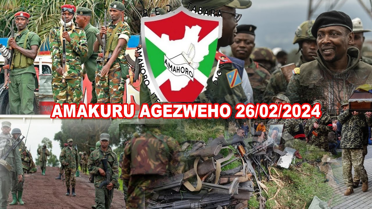 AMAKURU AGEZWEHO: RED TABARA YONGEYE GUTERA UBURUNDI | M23 YIGAMBA ...