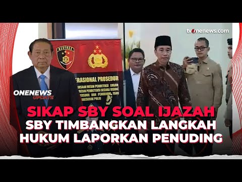 SBY Marah Gegara Difitnah Terlibat soal Kasus Ijazah Jokowi | OneNews Update