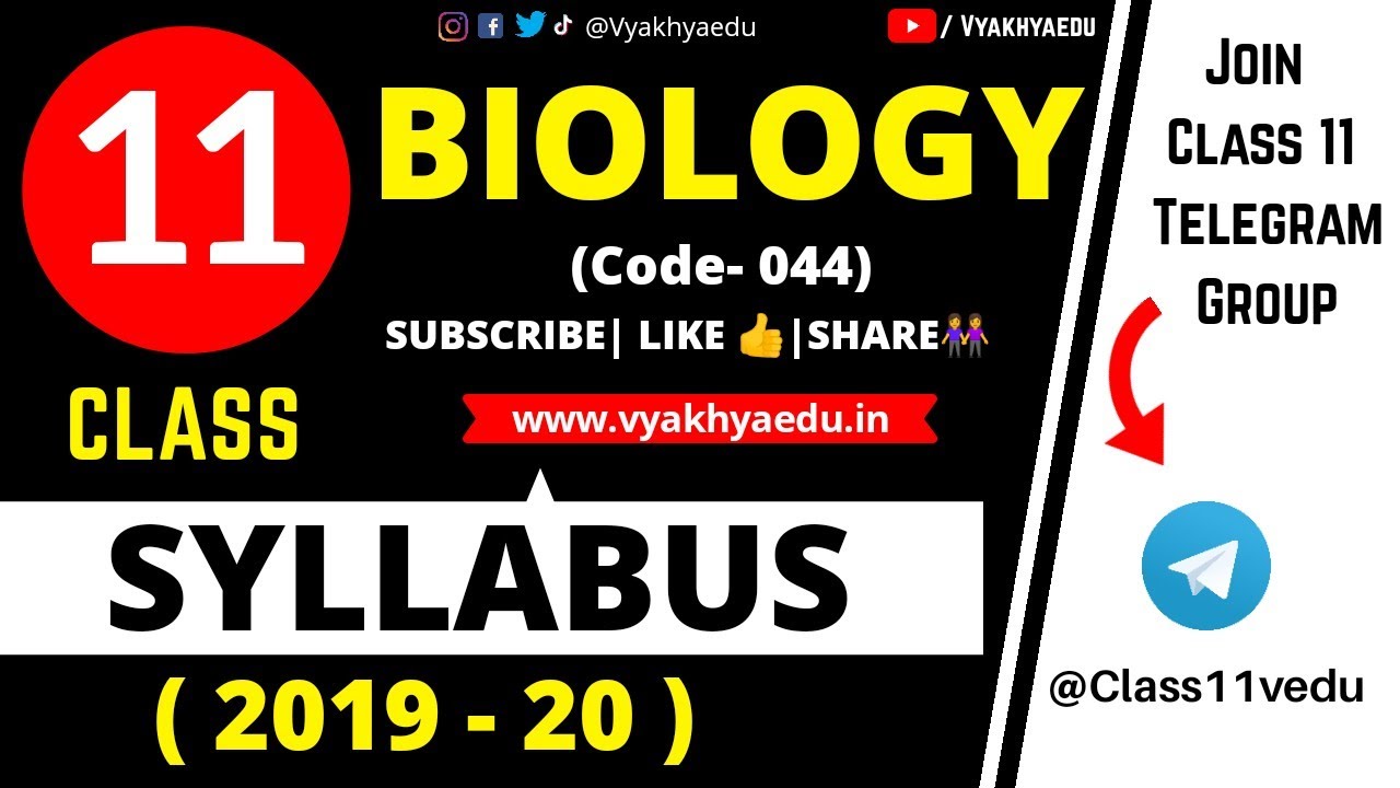 CLASS 11 BIOLOGY SYLLABUS 2019 20 COURSE STRUCTURE MARKS DISTRIBUTION class-11-biology-syllabus-2019-20-course-structure-marks-distribution