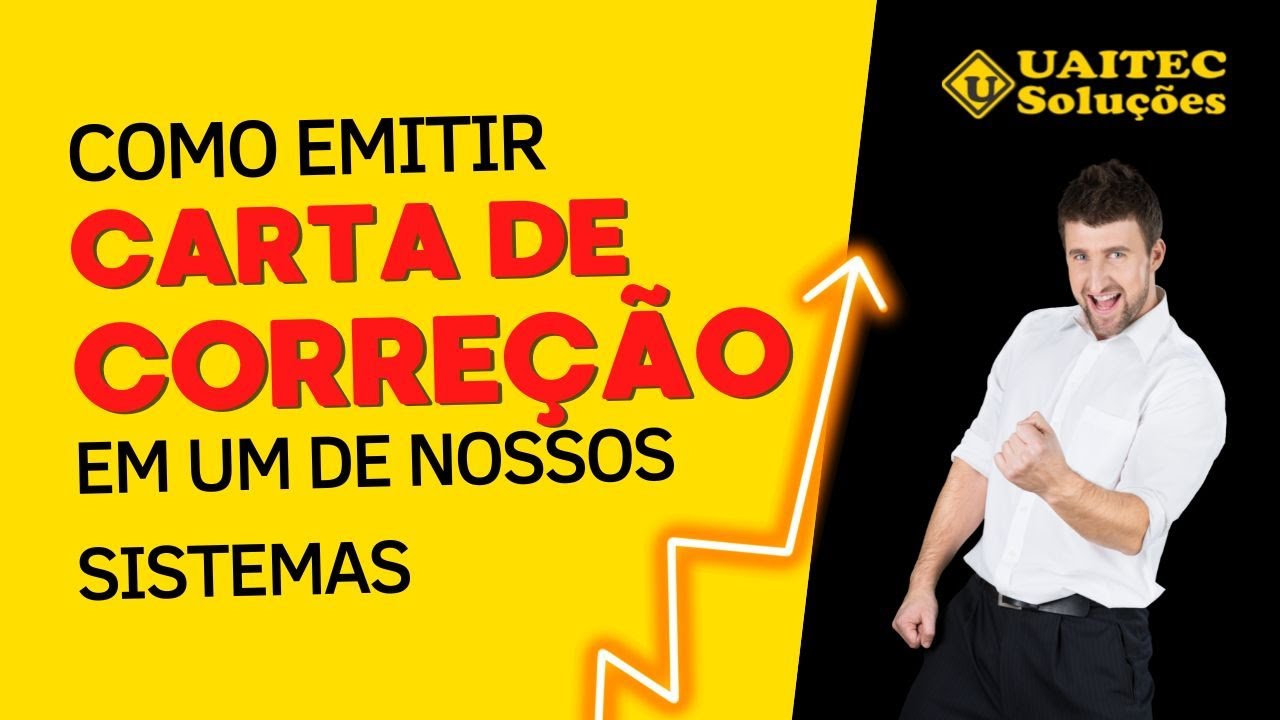 Como emitir carta de correção - YouTube