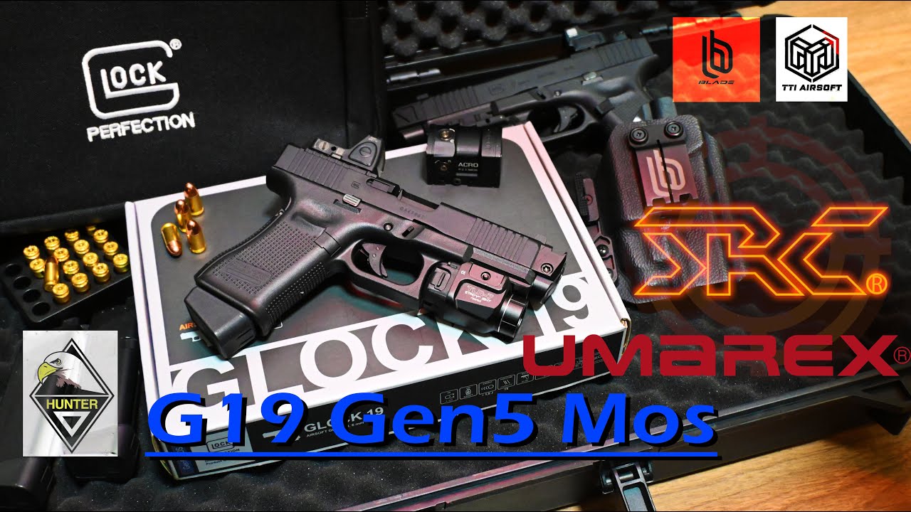 UMAREX G19 Gen5 Mos | SRC Airsoft | 外觀改裝 實戰測試 | 彈匣通用性 | TTI Airsoft # ...