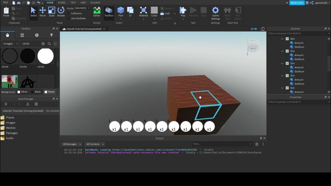 Roblox Studio How To Make A Game Like Islands Part4! - YouTube