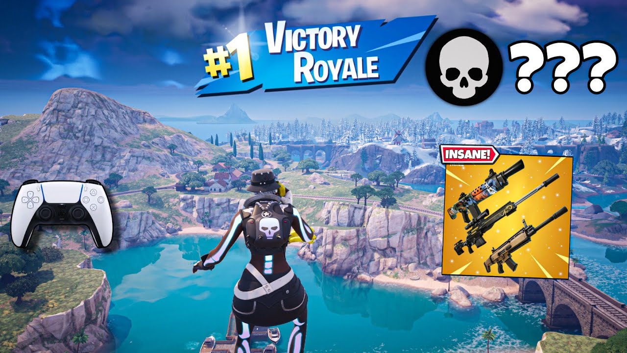 High Elimination Solo Zero Build Win Gameplay (Chapter 5 Season 1 ...
