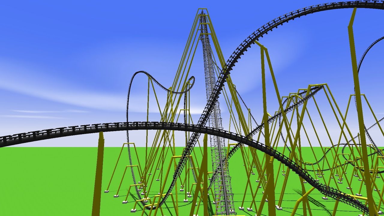 Crazy Inverted Coaster | UC2 - YouTube