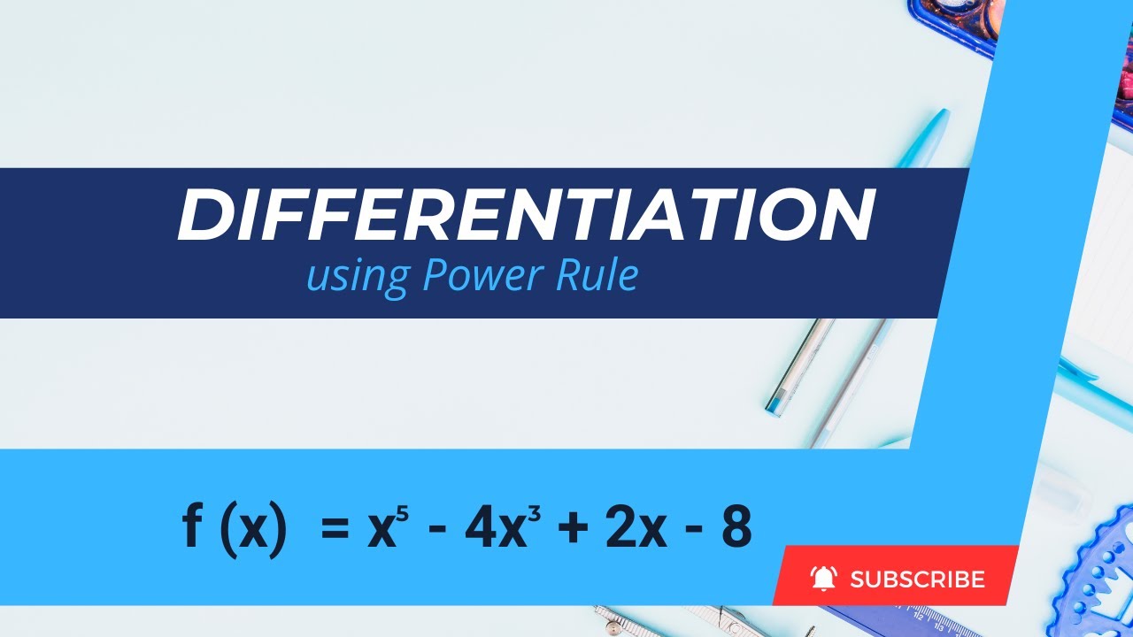 Power Rule Explained: How to Find Derivatives Easily | Step-by-Step ...