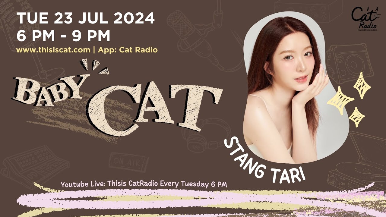 #BABYCAT กับดีเจเด็กแมว “STANG TARI” #CATRADIO - YouTube