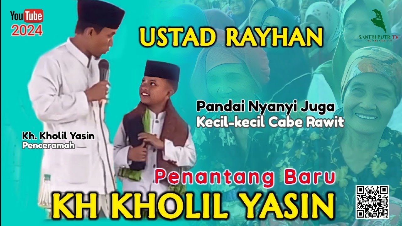 KH Kholil Yasin dapat Penantang Baru 💔 Ceramah KH Kholil Yasin Terbaru 2024 - YouTube