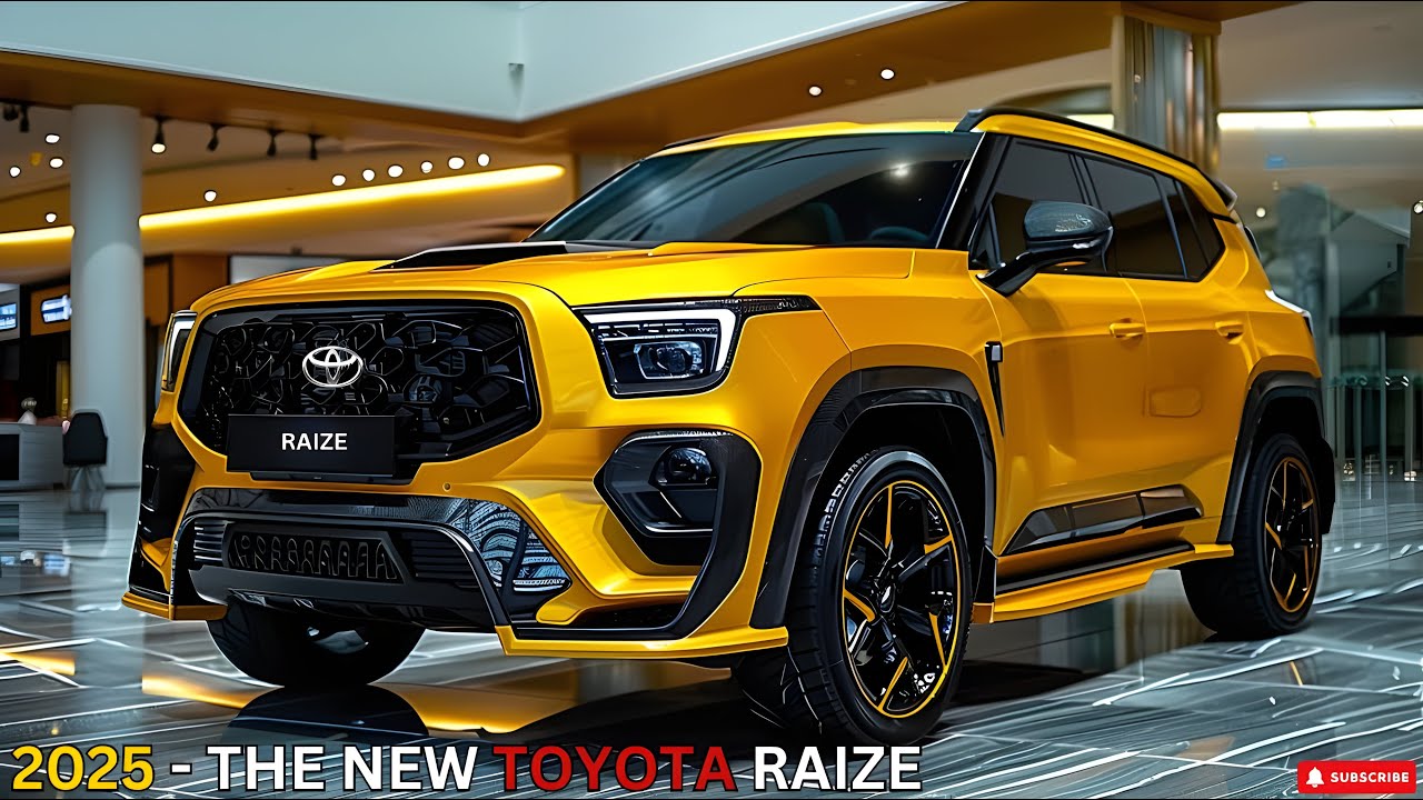 All-New 2025 Toyota Raize Hybrid: The Best and Most Powerful Entry ...