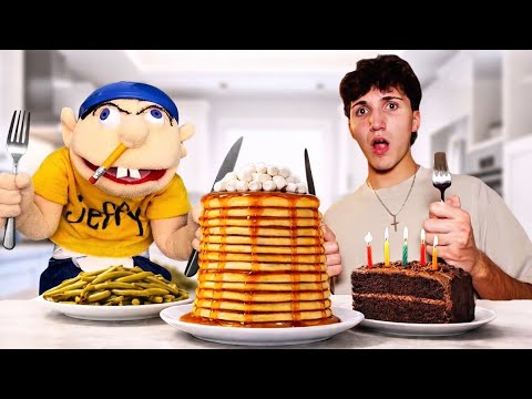 I Ate Like JEFFY For 24 Hours! - YouTube