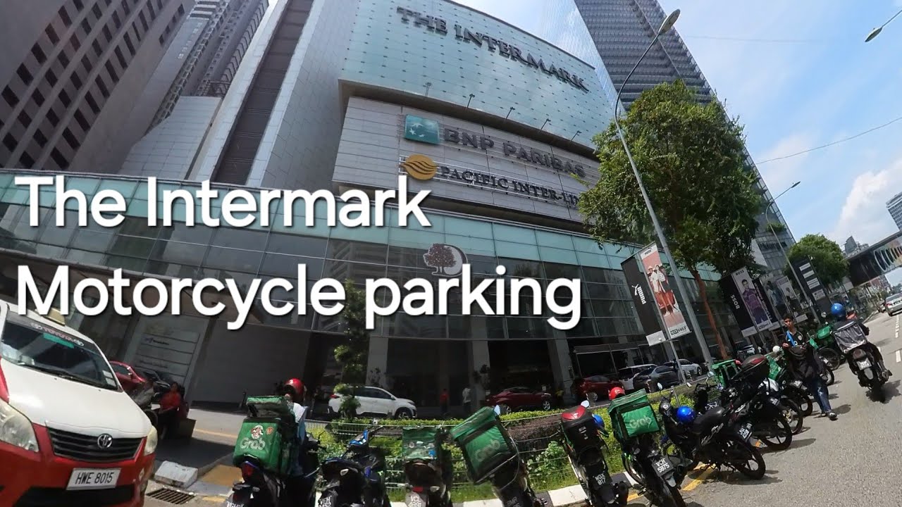 The Intermark motorcycle parking - YouTube