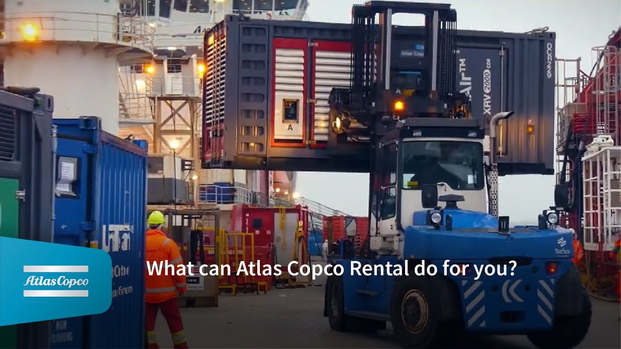 What Can Atlas Copco Rental do for you? (Subs ES) - YouTube