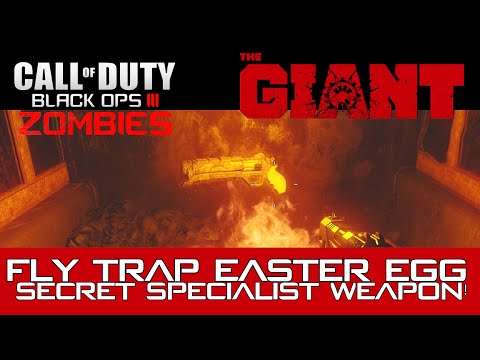 Black Ops 3 Zombies "The Giant" Fly Trap Easter Egg Secret Gun (BO3 ...