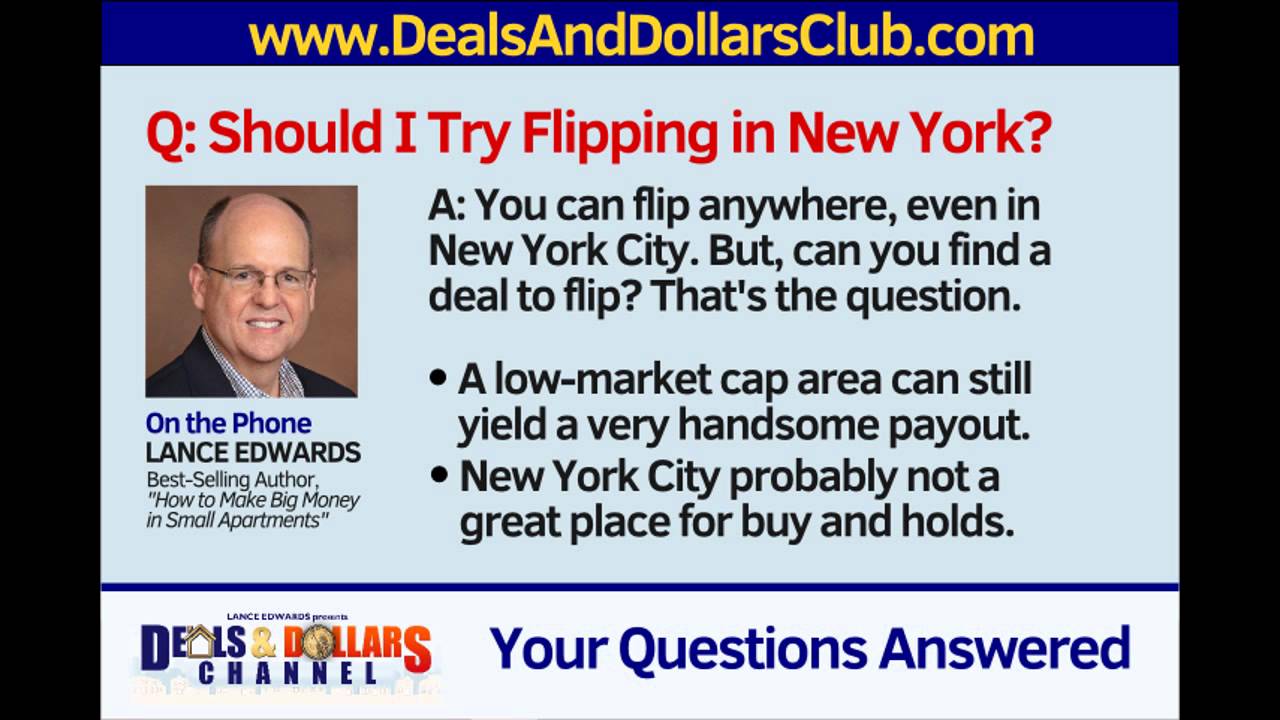 Lance Edwards Real Estate: Wholesaling in New York City? - YouTube