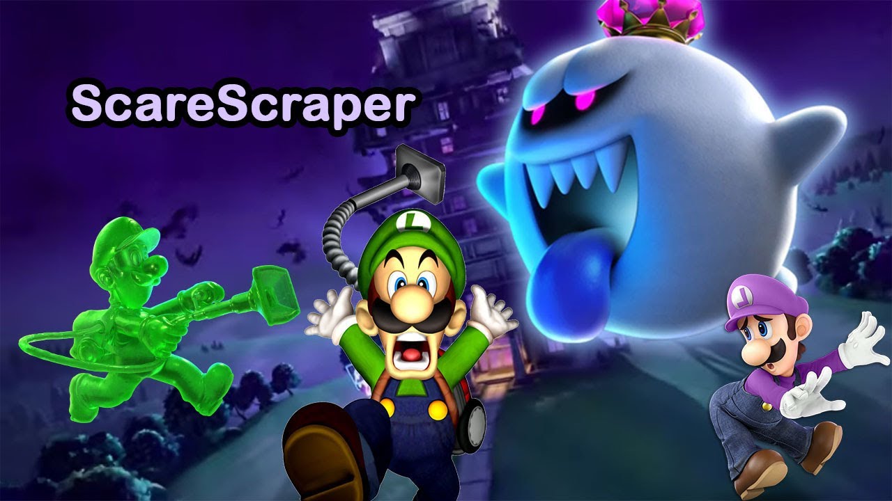 Luigi Mansion 3 | ScareScraper 5 floors | Online Multiplayer - YouTube