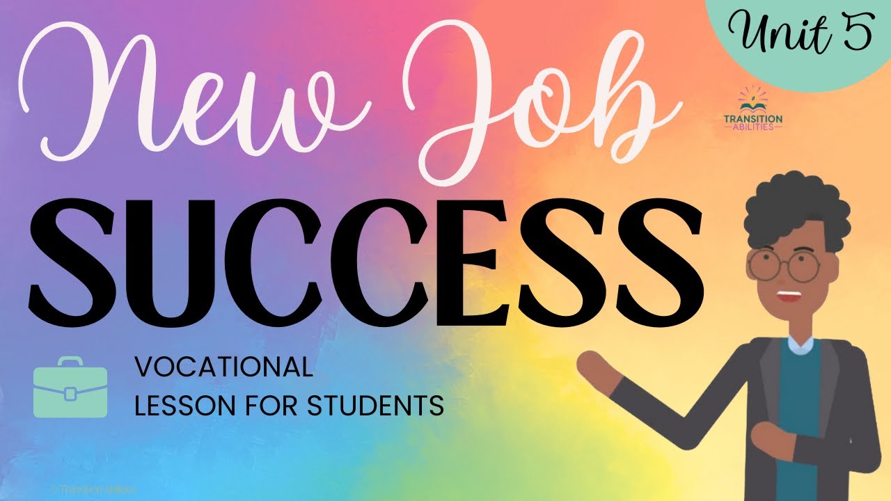 New Job Success - Workplace Skills - Vocational Lesson 14 - Job Skills ...