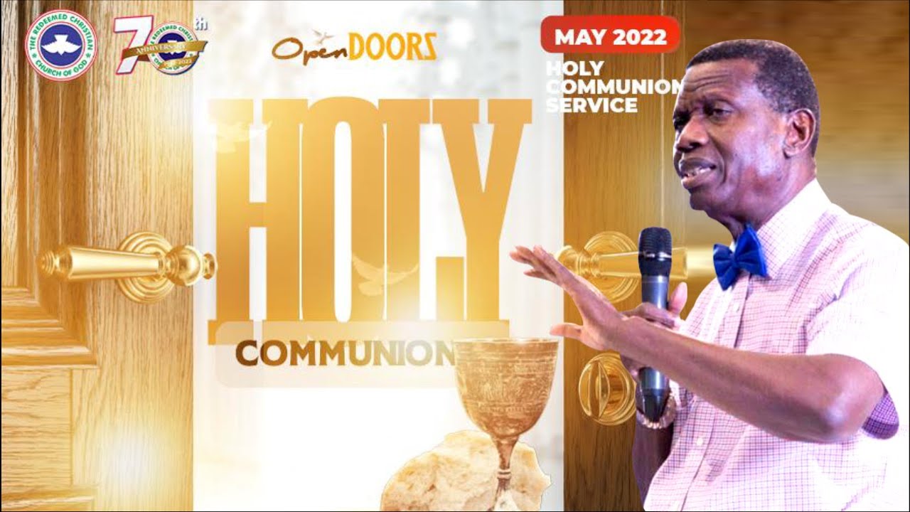 RCCG MAY 2022 HOLY COMMUNION SERVICE - YouTube