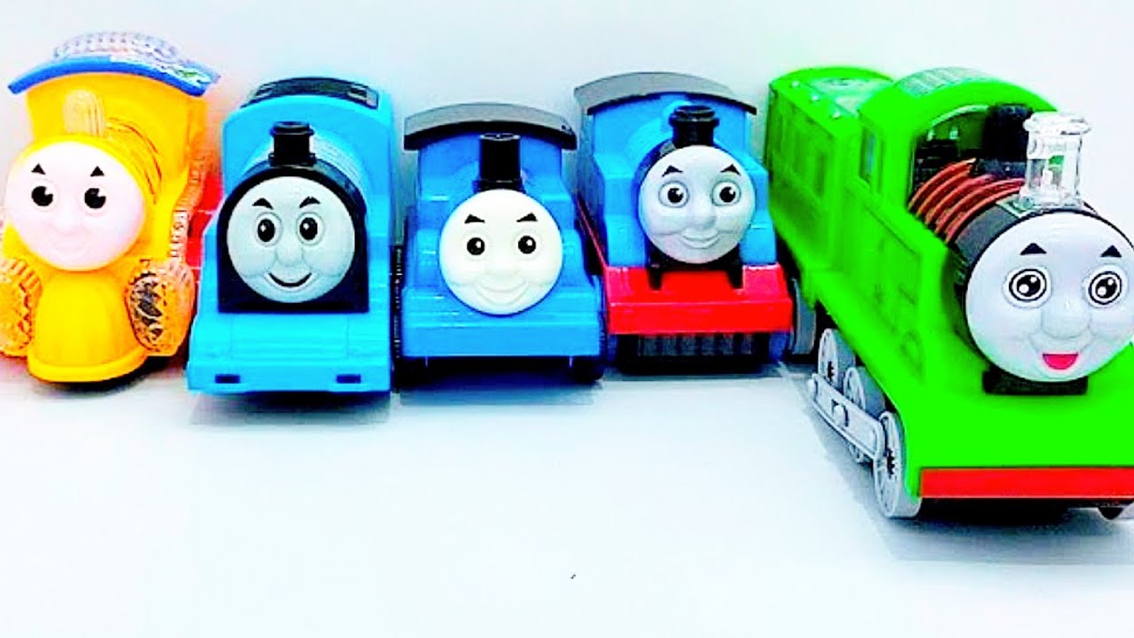 3 Minutes Satisfying with Unboxing Thomas & Friends blue & red toys ...