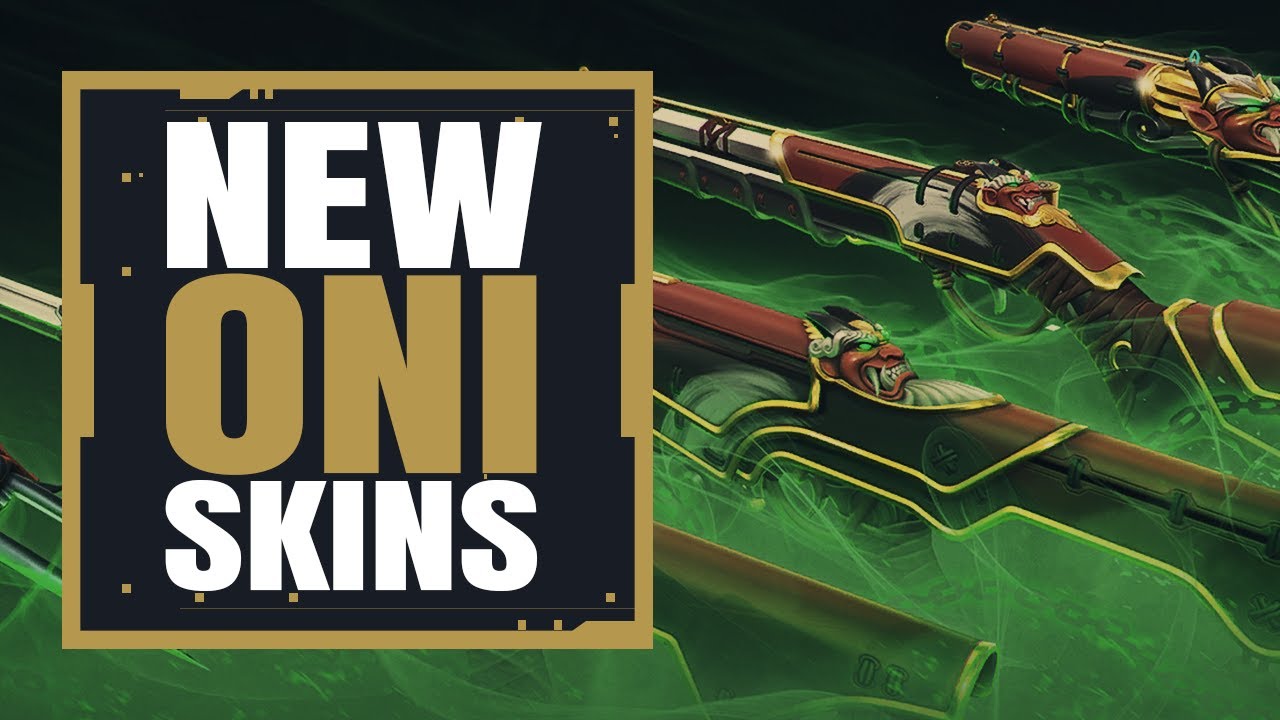VALORANT SKINS // NEW ONI SKIN REVEAL - YouTube