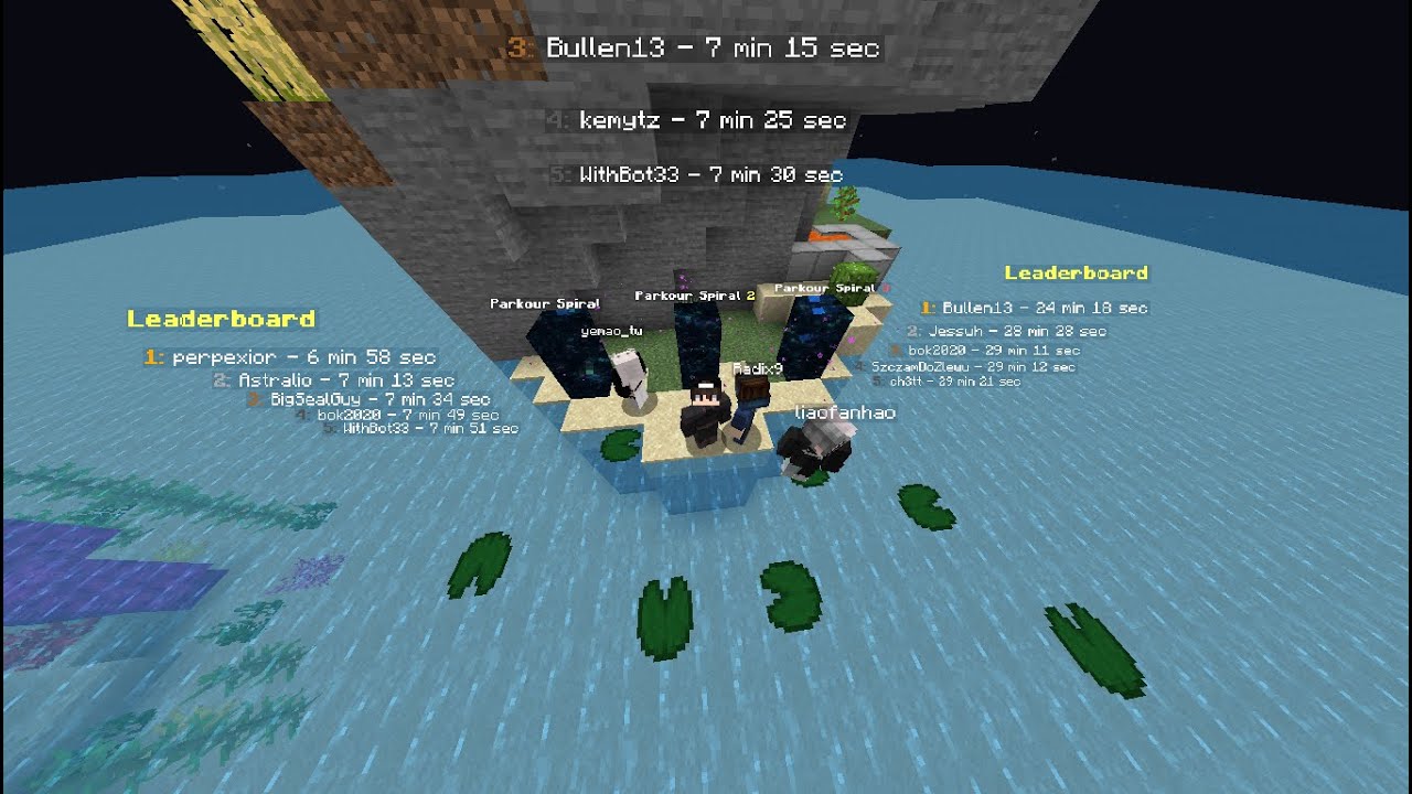 Nyobain Parkour spiral 3 - Minecraft Indonesia - YouTube