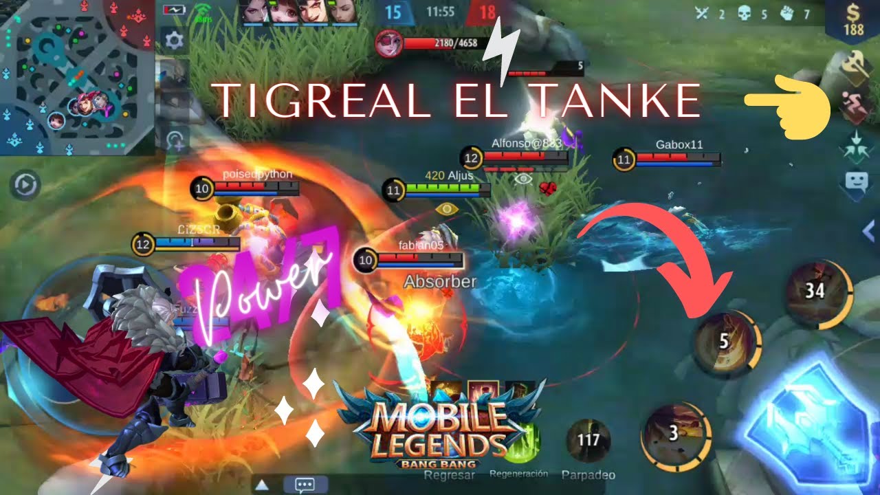 #ZST-Tigreal Tanke Build Mobile Legends Bang Bang- GMV# - YouTube