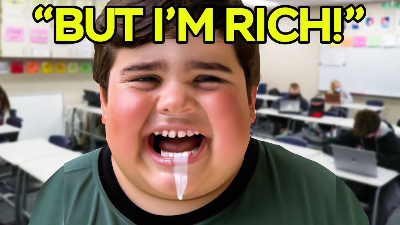 principal OWNS spoiled rich kid 😭 - YouTube