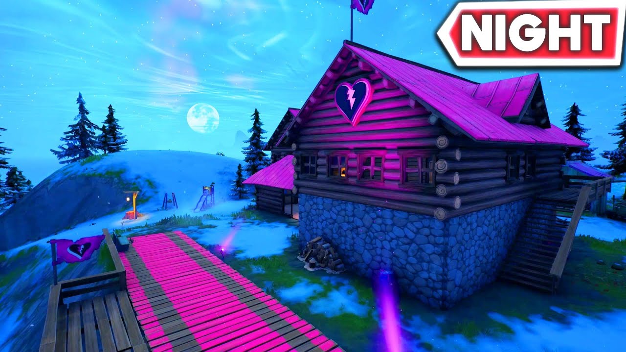 Fortnite Chapter 3 Map Location Camp Cuddle Night Sounds & Ambience ...