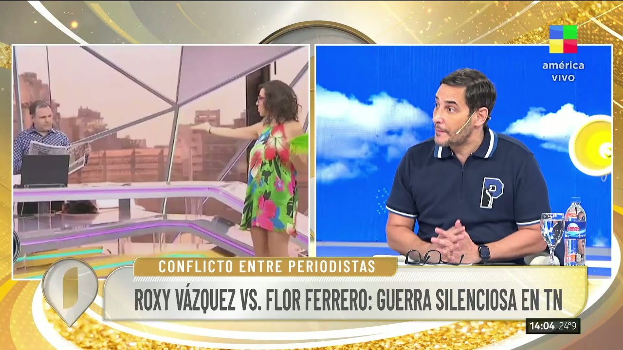 🥊 Roxy Vázquez vs. Flor Ferrero: guerra silenciosa en TN - YouTube