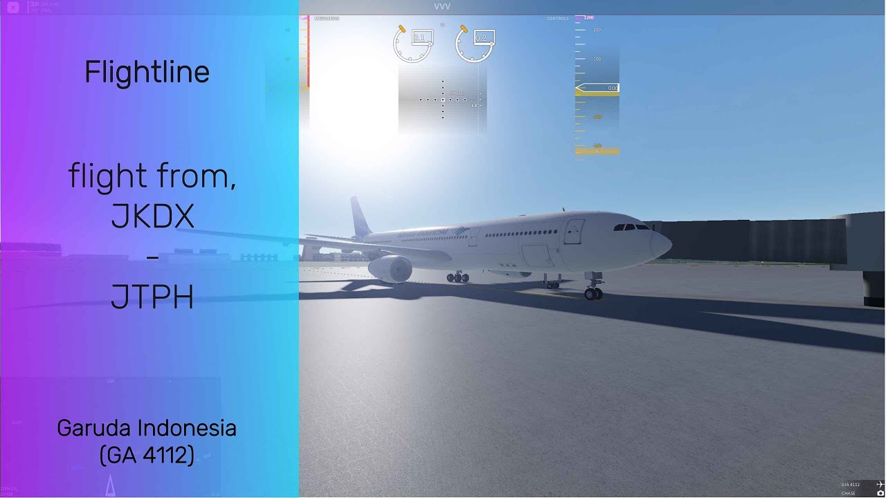 Flightline, Roblox | Flight from, JKDX - JTPH. - YouTube