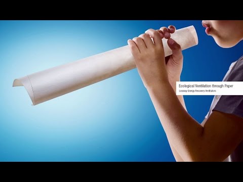 Ecological Ventilation through Paper - Key Technologies - YouTube